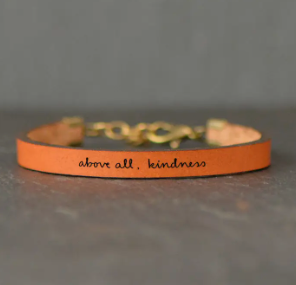 Christian Women's "Above all, Kindness" bracelet – Walk In His Footsteps