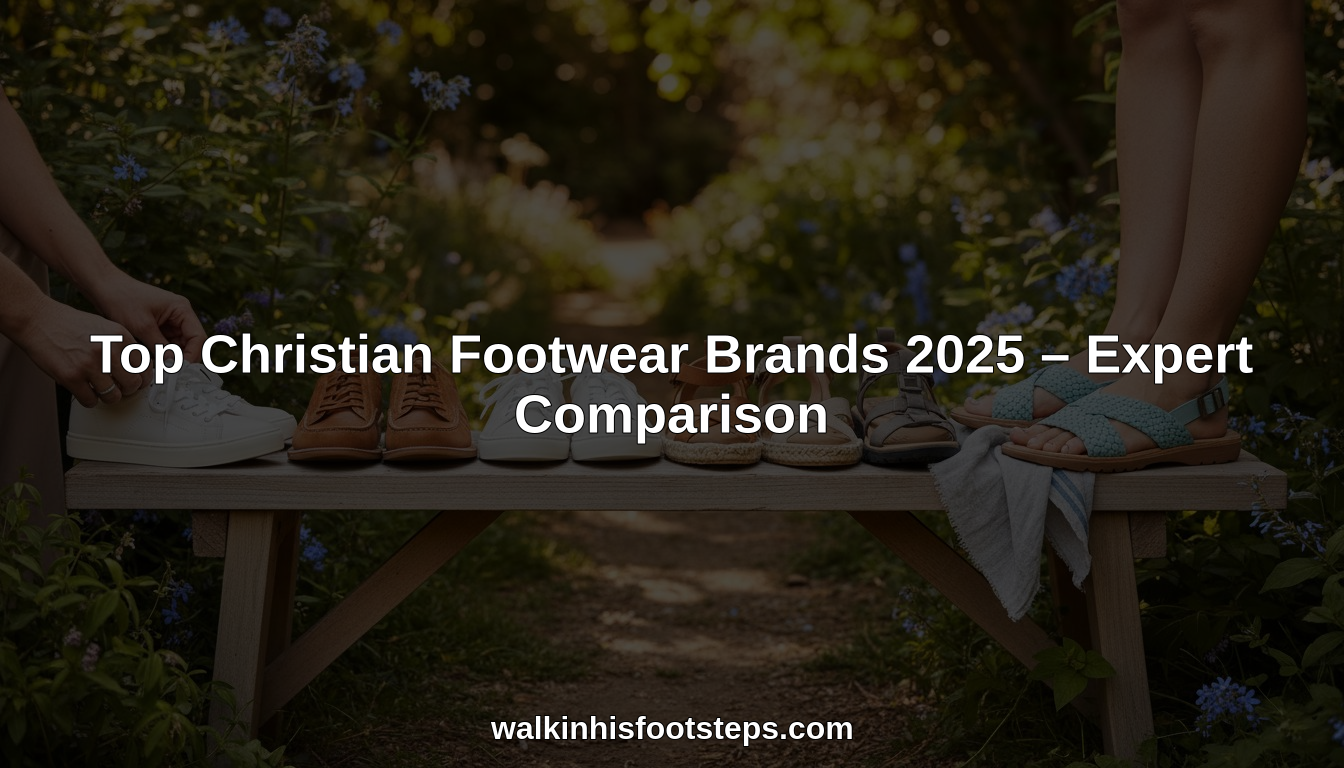 Top Christian Footwear Brands 2025 – Expert Comparison – Walk In His ...