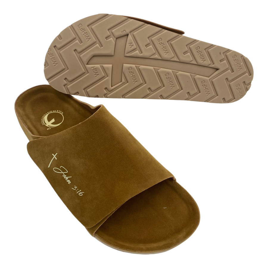 Men`s Revival Slide | Jesus Sandals For Men – Walk In His Footsteps