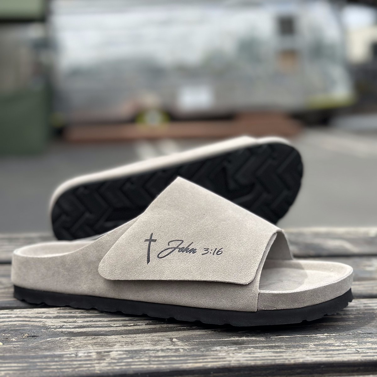 Women`s Revival Slide | Jesus Sandals For Women – Walk In His Footsteps