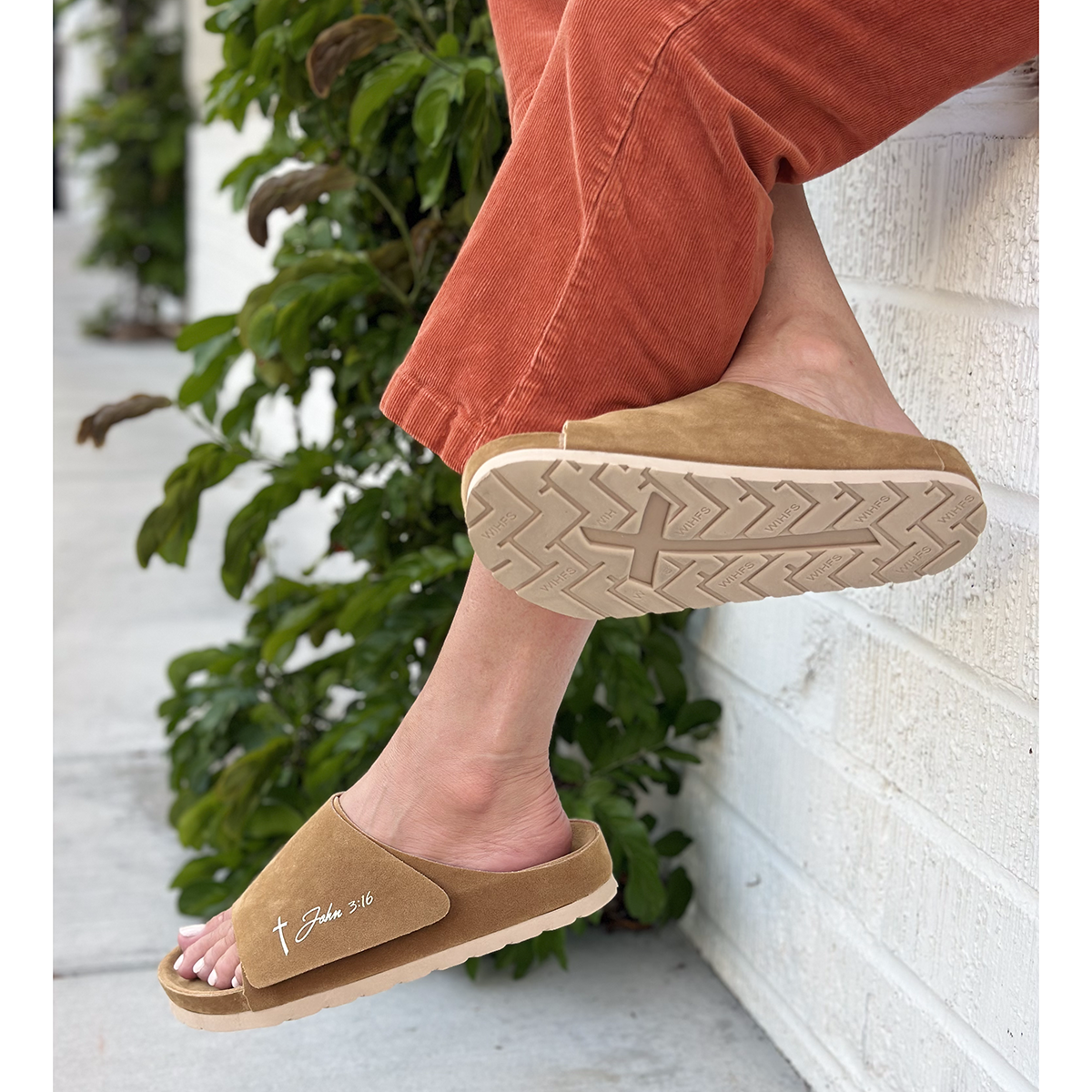 Women`s Revival Slide | Jesus Sandals For Women – Walk In His Footsteps