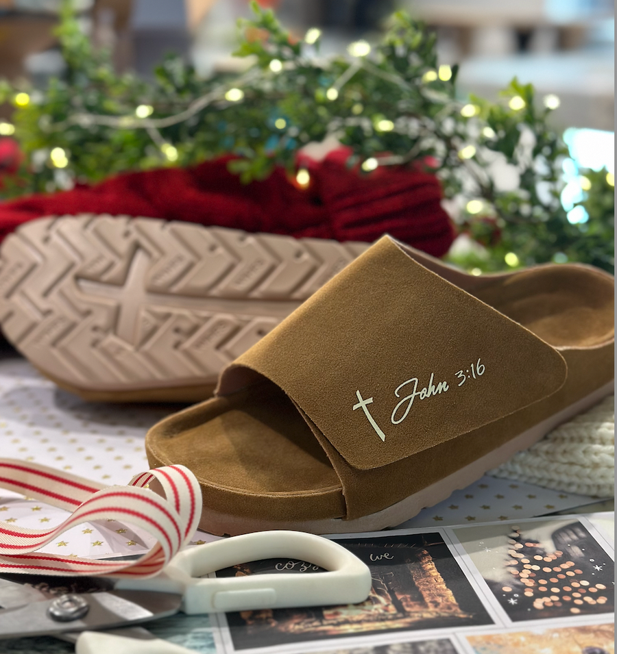 Women`s Revival Slide | Jesus Sandals For Women – Walk In His Footsteps