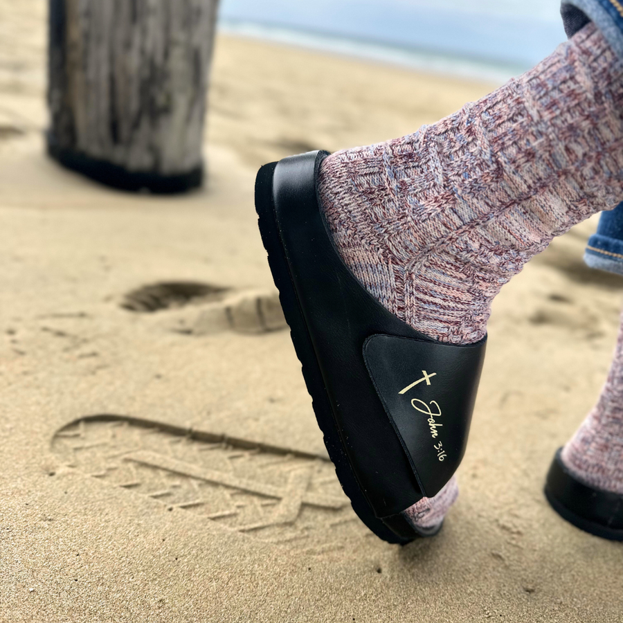 Women`s Revival Slide | Jesus Sandals For Women – Walk In His Footsteps